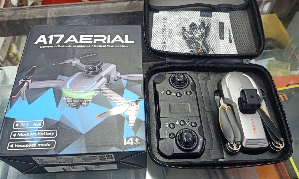 A17 A.I. Drone with A.i. Obstacle Avoidance, 1080P Triple Gimbal Camer ...